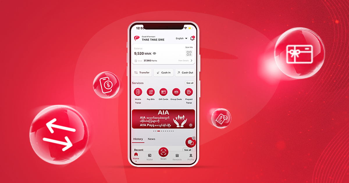 Digital Wallet - powered by AYA Bank